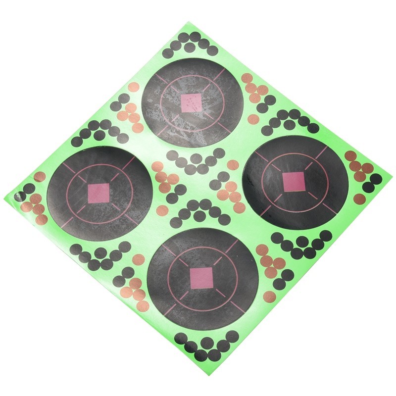 25 Sticks Pack Targets Sticks Reactive Adhesive Splash Flower Target ...