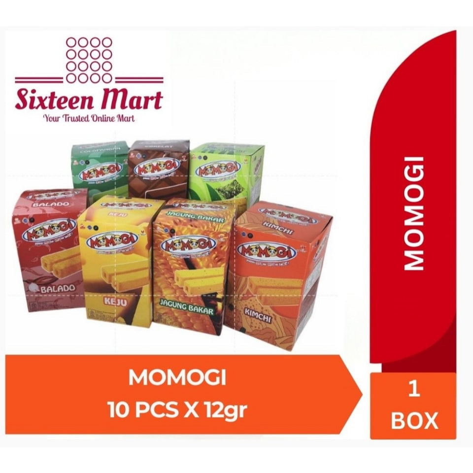MOMOGI Stick 1 box with 10 pcs x 12 gram AVAILABLE ALL VARIAN (SG ...