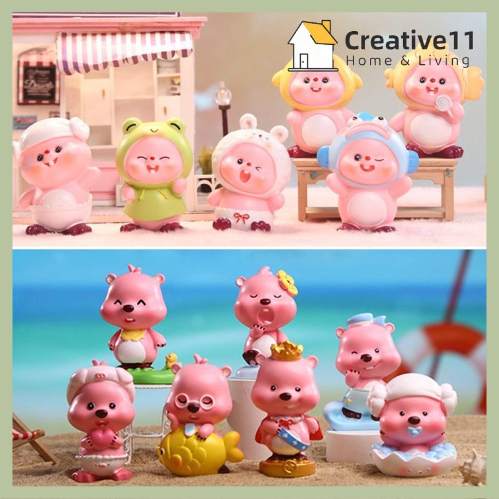 Loopy Anime Blind Box Action Figurines Toy Cartoon Resin Crafts Doll ...