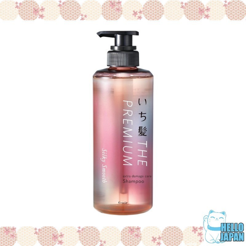 ICHIKAMI THE PREMIUM [Silky Smooth] Extra Damage Care Serumin Shampoo Bottle 480ml | Shopee ...