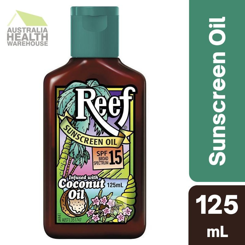 [Expiry: 07/2025] Reef Sunscreen Oil SPF15 125mL | Shopee Singapore