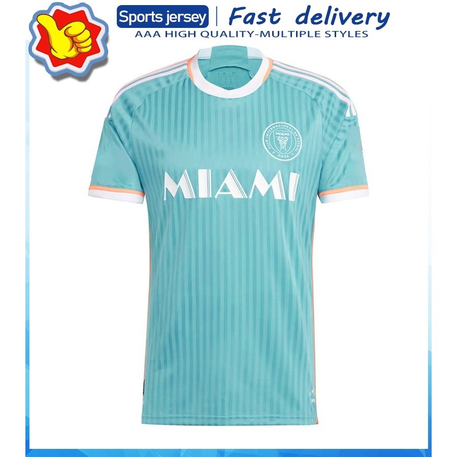 2024 25 Fan Version Inter Miami Third Polera Customizable | Shopee ...
