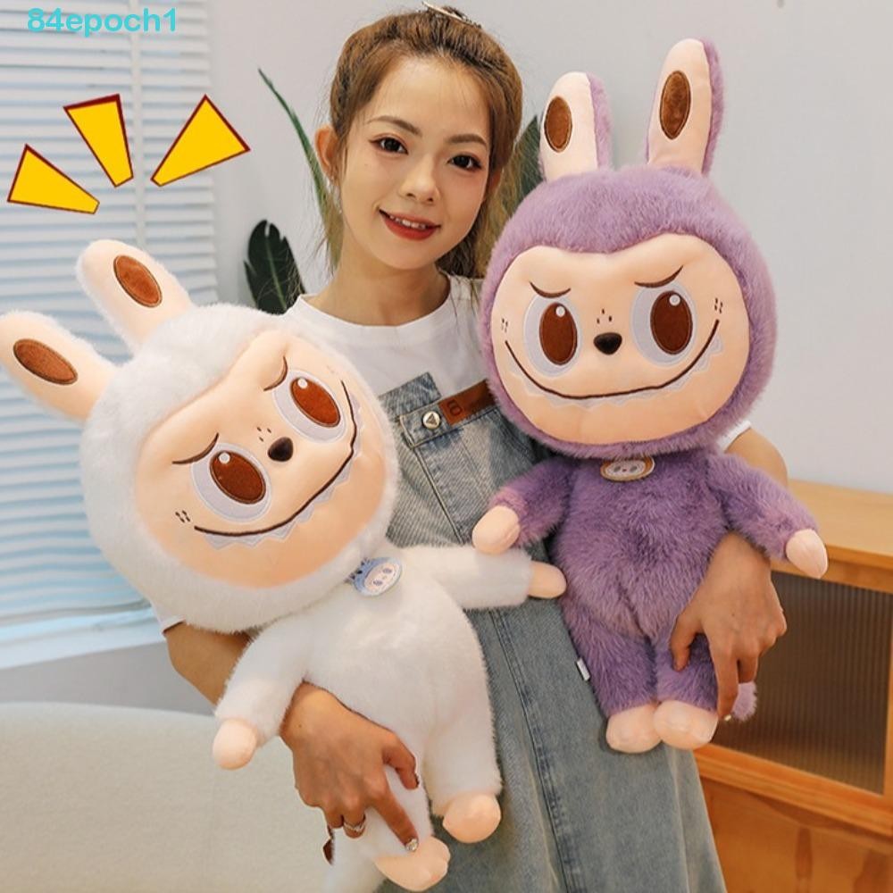 [READY STOCK] Labubu Plush Stuffed Doll, Big Eye Stuffed Labubu Time ...