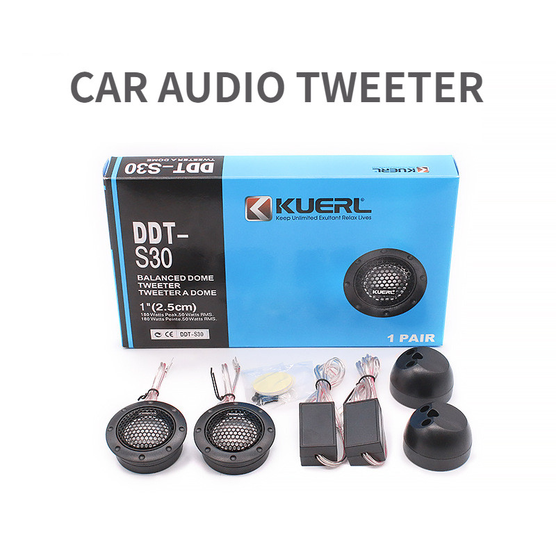 DDT-S30 1.5 Inch Car Audio Modified Speaker 180W High Power Car Tweeter ...