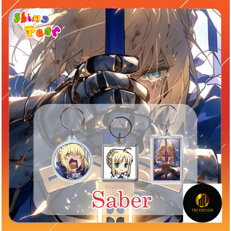 - Keychain | Saber / Artoria Pendragon / Saber Blue game Fate Grand ...