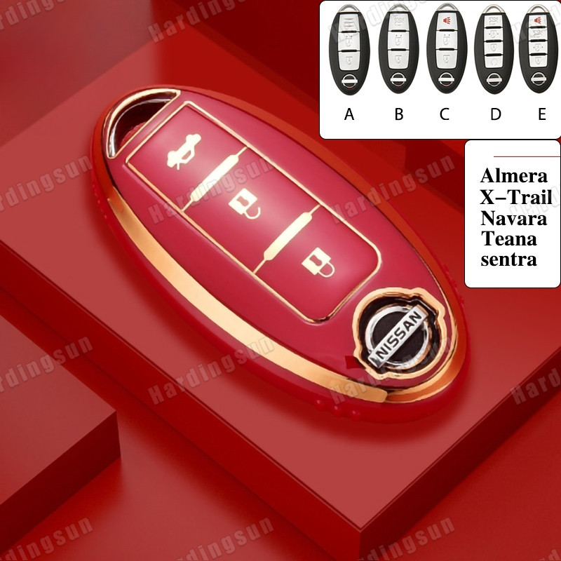 Nissan Car remote Key case for Nissan March/Juke/Cu /Pulsar/X-trial ...