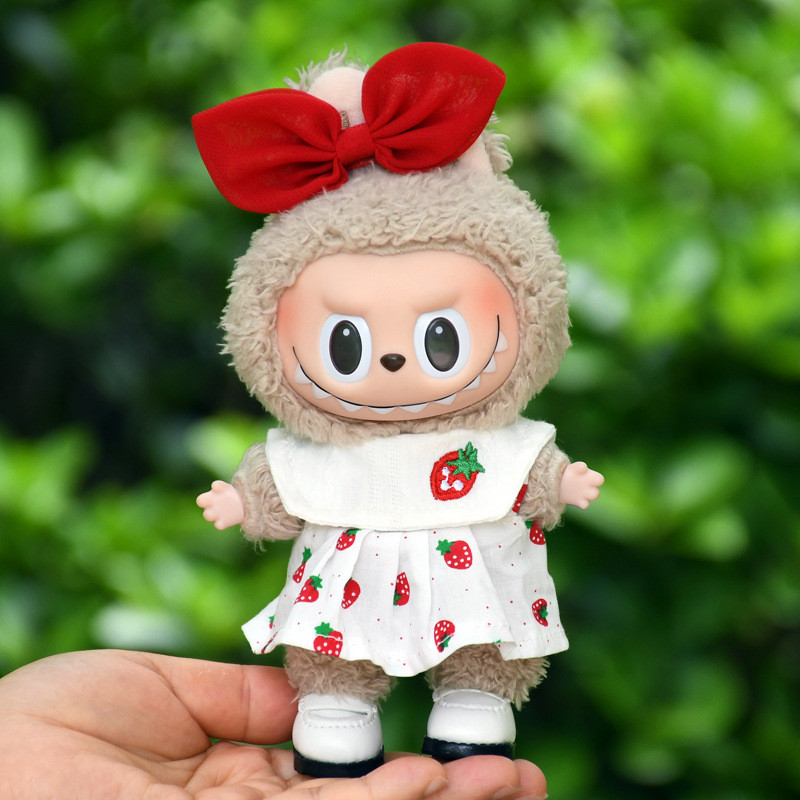 Labubu doll clothes labubu doll clothes 17cm labubu Only clothes ...