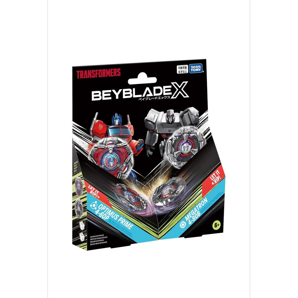 Takara Tomy Beyblade X BX00 Transformers Colbert & McCaden 3-80N(Hong ...