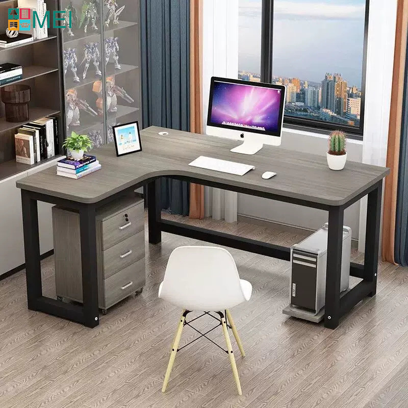 MEL Corner Study Table L-shaped Office Desk Boutique Home Computer Desk ...