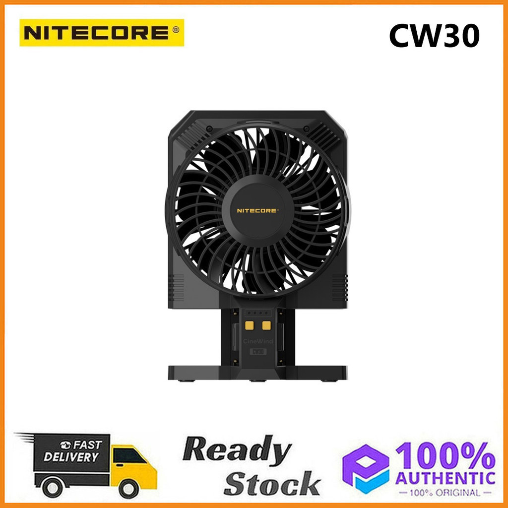 Original NITECORE CW30 CineWind Mini Photography Fan Protable Cord-Free ...