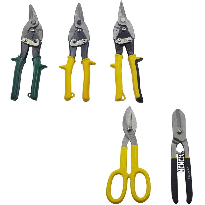 [SG STOCK] TIN SNIP Thin Metal Sheet Cutting Scissor Heavy Duty Shear ...