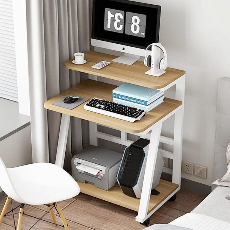 Small apartment computer table Small household mini mobile desk Bedroom ...