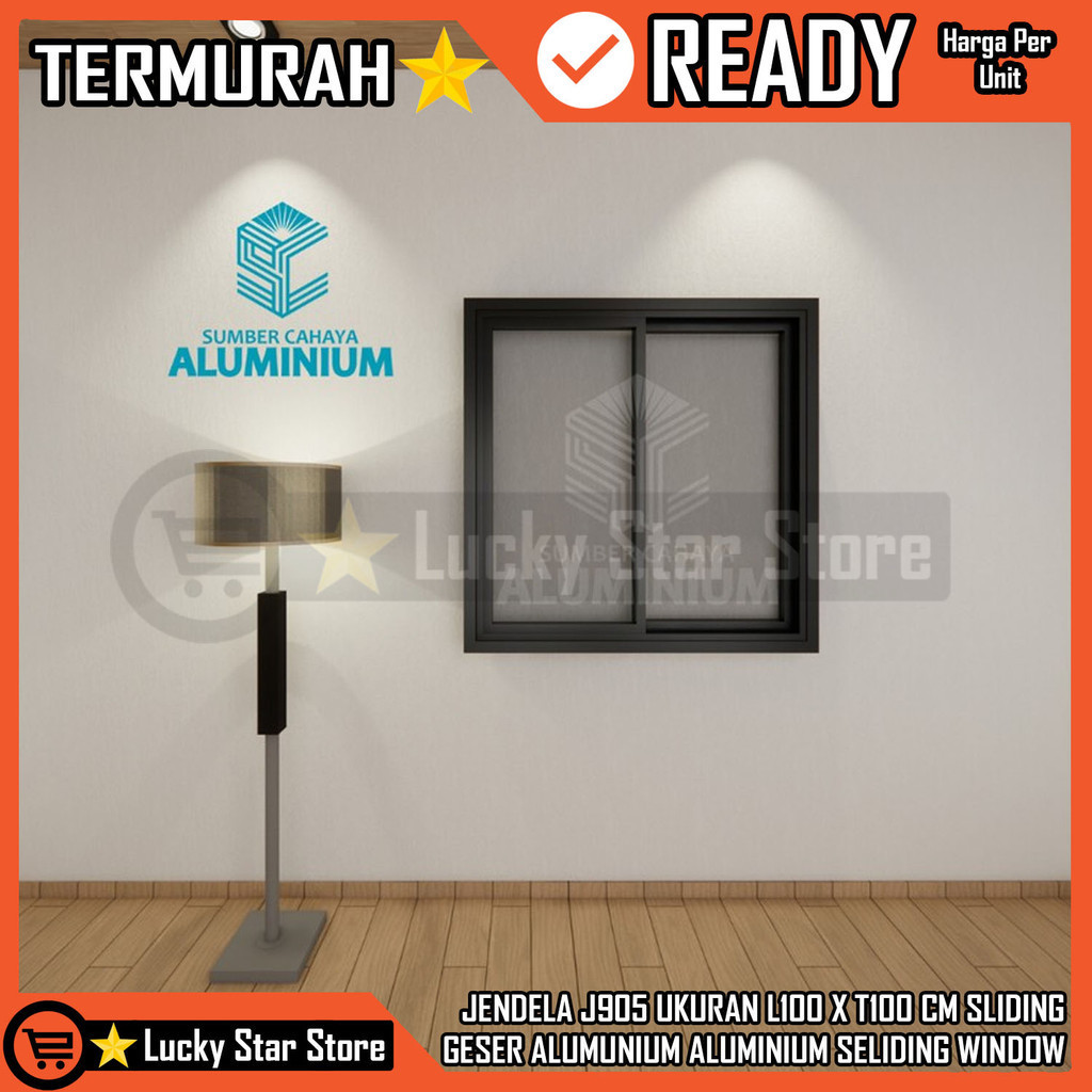[Cargo] 2-Leaf Aluminum Sliding Window Type J905 Size L100 X H100 ...