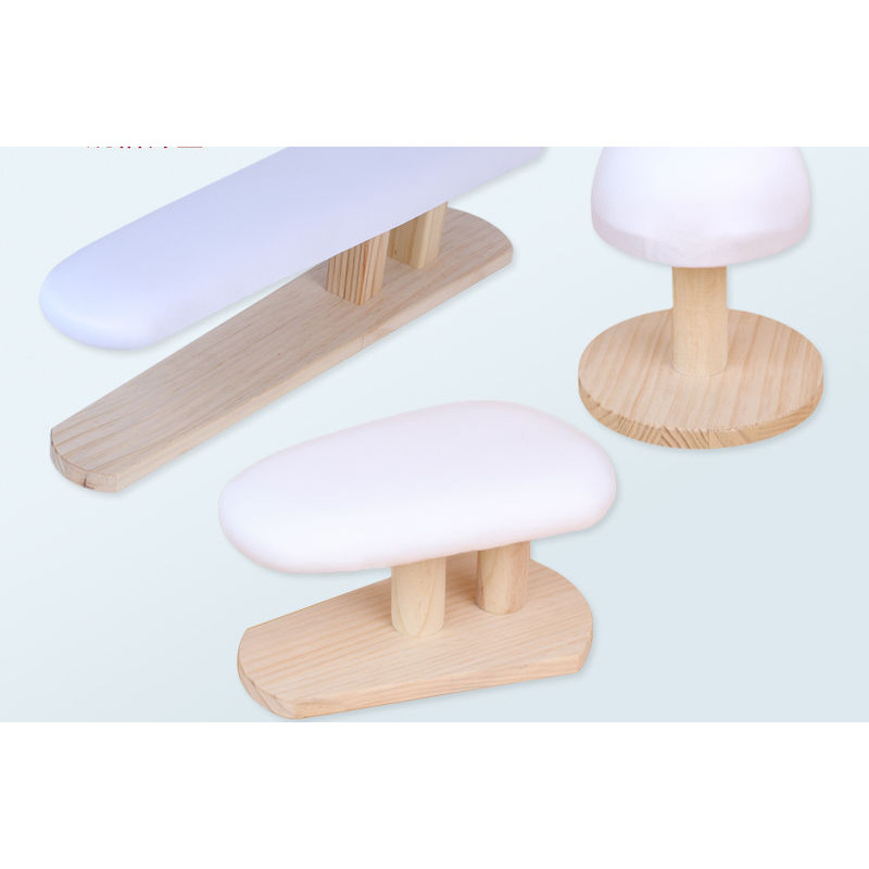 Solid wood ironing table stool round multi-functional ironing table ...