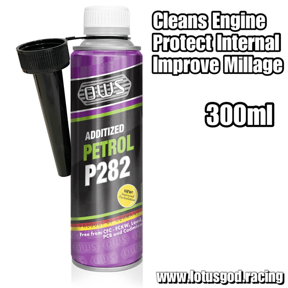 OWS Additized Petrol P282 Super Injectors Intake Valves Fuel System Internal Engine Cleaner ...