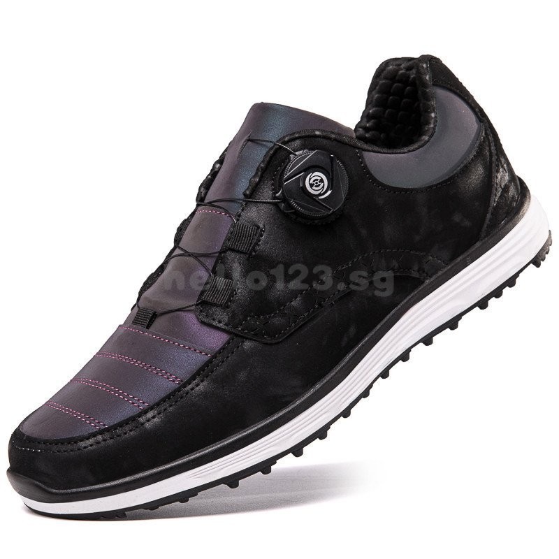 Men's Sports Shoes Premium Men's Golf Shoes Leather Golf Shoes Golf ...