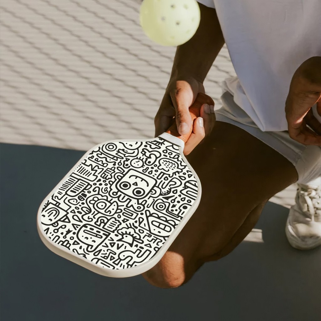 Original Design Carbon Fiber Pickleball Racket Pickleball Paddl Line Mr ...