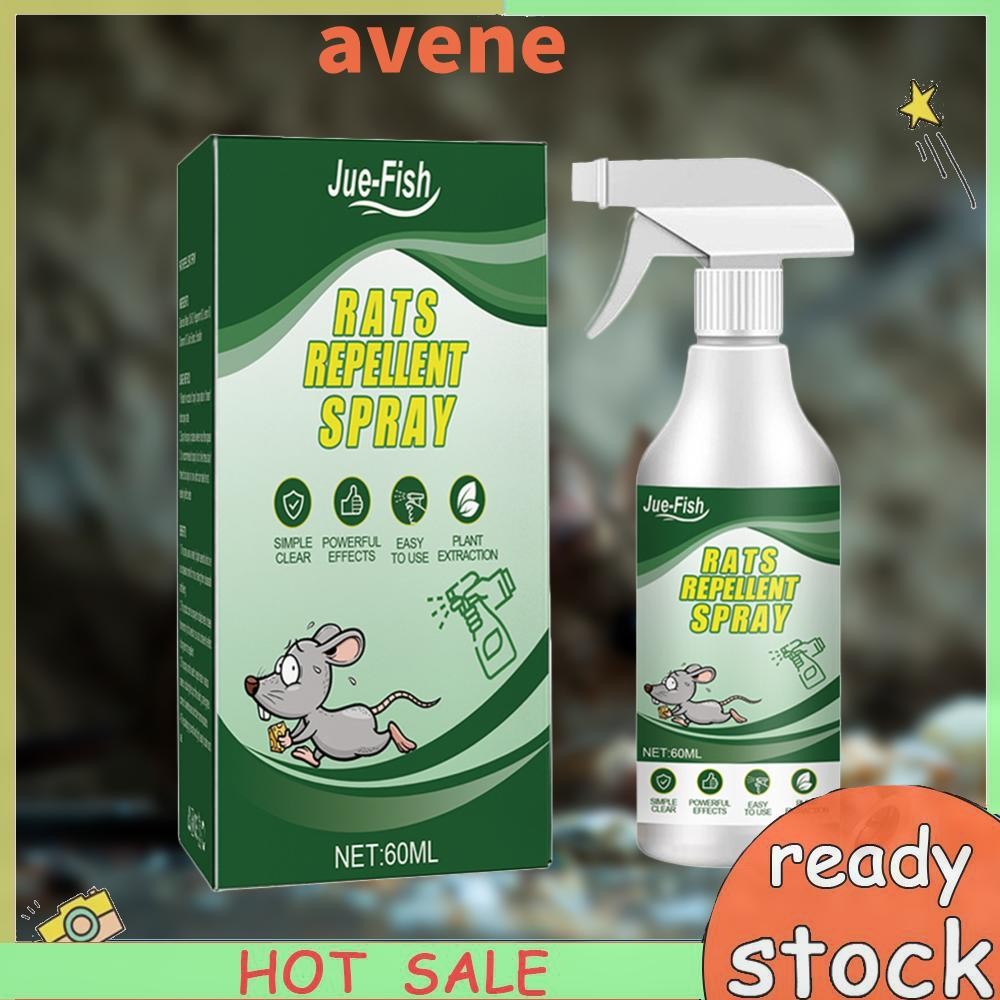 Car Mouse Control Spray Plant-Based Formula Mouse Repellent Peppermint ...