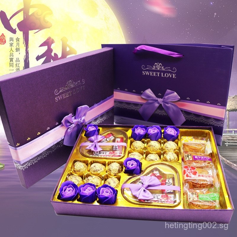 Chocolate Gift Box Aosha Golden Ball Chocolate Snack Packs Holiday Gift ...