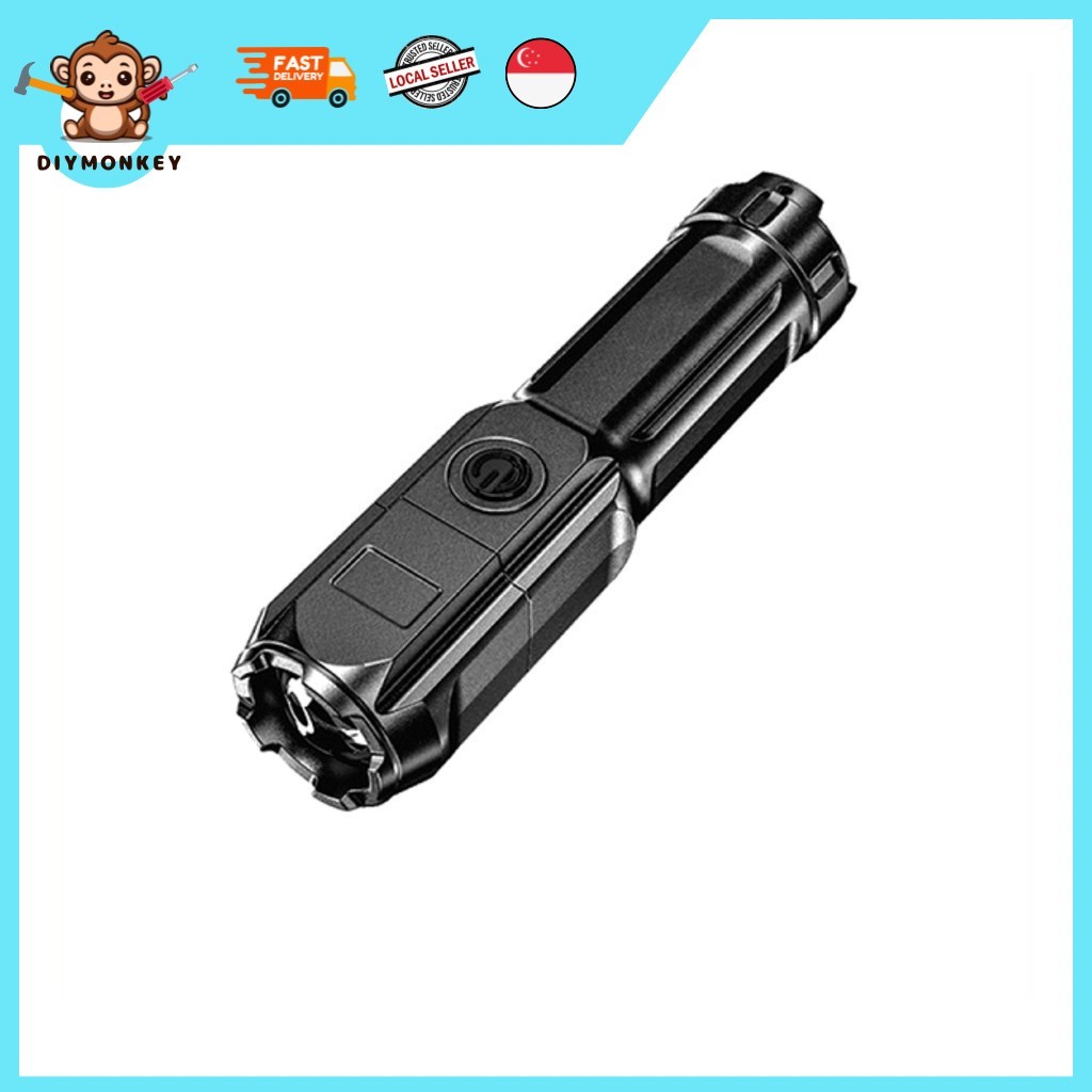 (DIYMONKEY) High Powered Torchlight Lantern Farm Potent Rechargeable ...