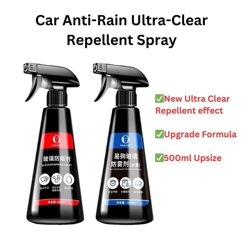 Car Rain Repellent Ultra Clear Anti-Rain Coating Spray Anti Fogging ...