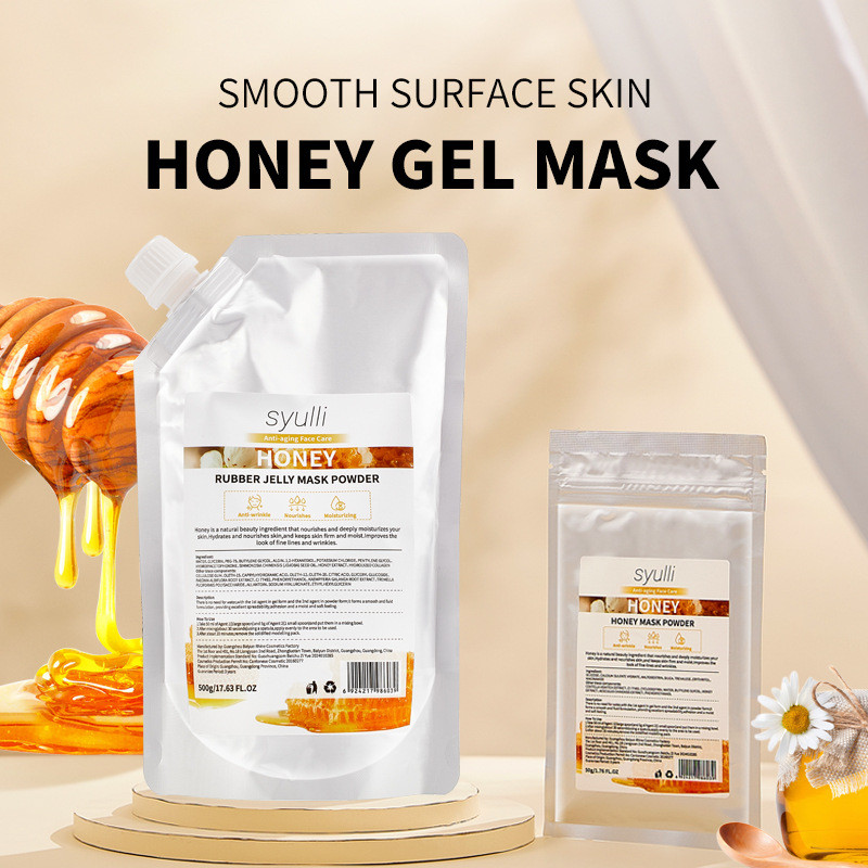Cross-border Beauty Salon Hot-Border Gold SPA Honey Soft Mask Gel Mask ...