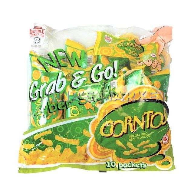 Double Decker Corntos BBQ Flavour (10 x 18g) | Shopee Singapore