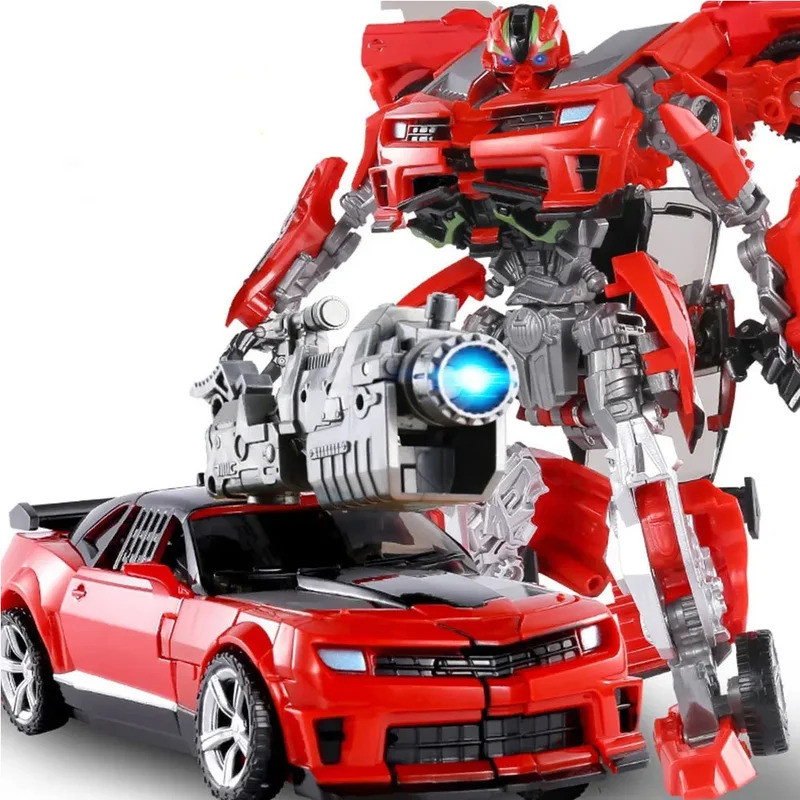 20CM Robot Car Anime Robot Car Action Figure Model Robocar Engineering ...