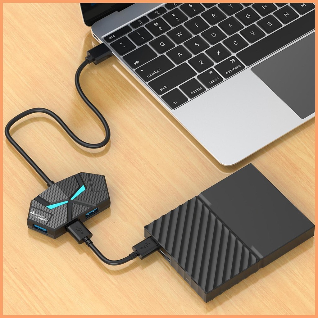 USB Port Hub 7-Port USB Data Hub Splitter USB 3.0 Hub USB Splitter ...