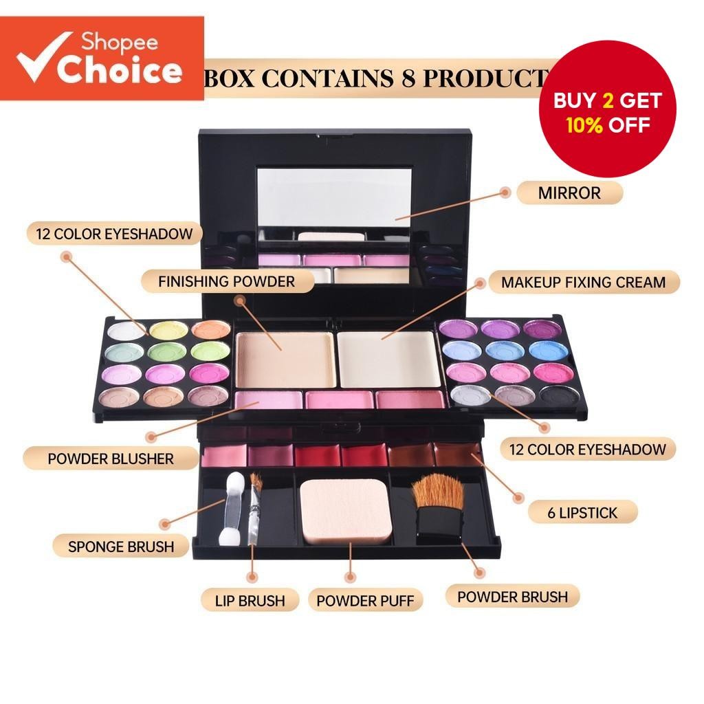 Professional Makeup Kit ,Makeup Pallet,All In One Makeup Gift Set For ...