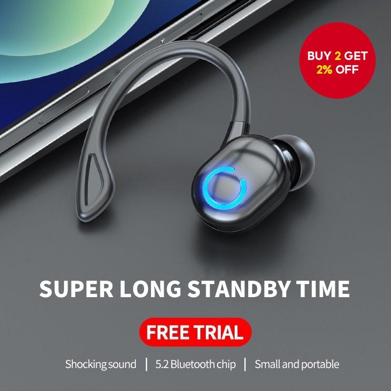 X10 Wireless Headphone Touch Stereo Single Earbuds Gamer Earphone ...
