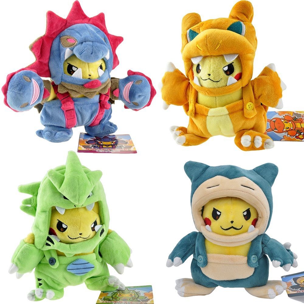 ♥️HOT DEAL♥️Pokémon Pokémon Pikachu Cross-Dressing Doll Transformation ...