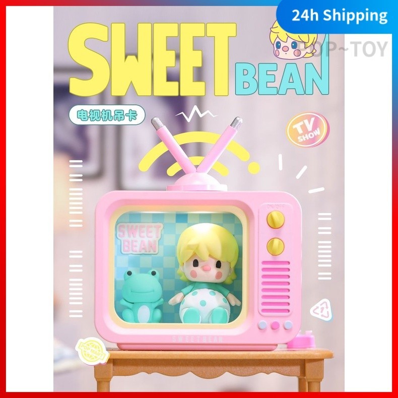 POPMART Sweet Bean TV Limited Edition Hanging Card POP MART Official ...