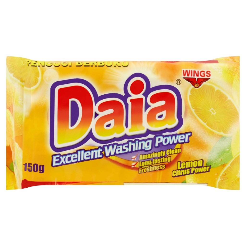 Daia Detergent Bar Lemon Citrus Power (150g x 3's) | Shopee Singapore