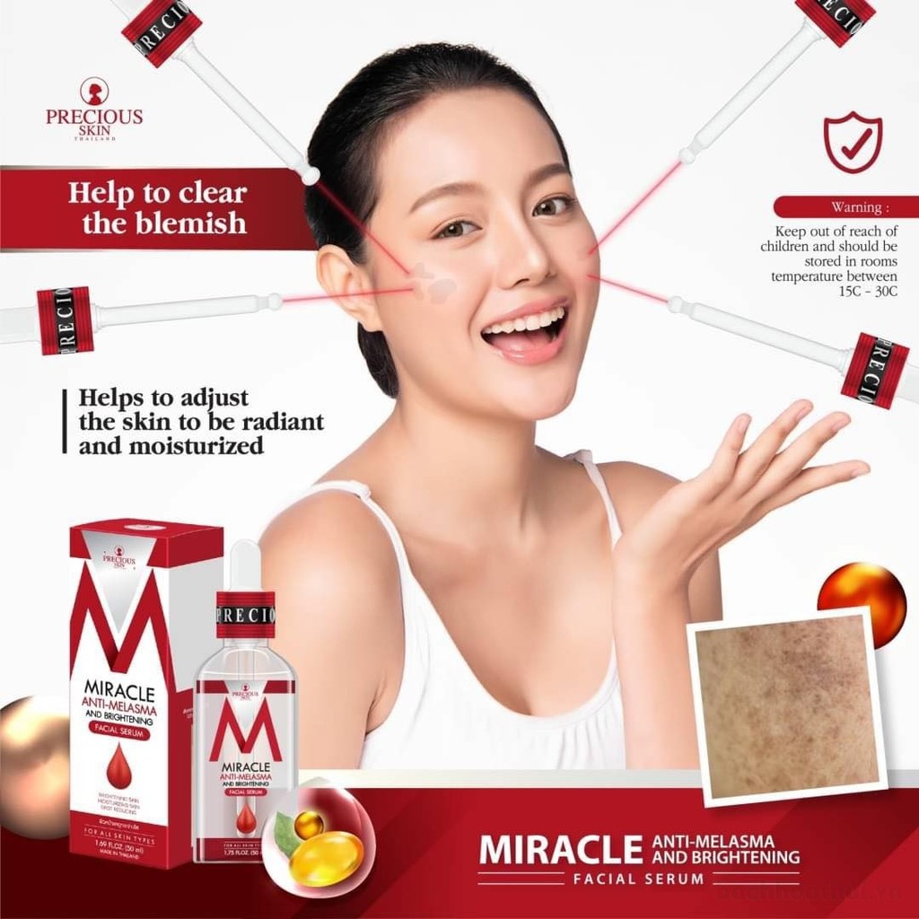 Serum to reduce Slingshotm, scars, skin pigmentation, skin whitening Miracle Anti-Melasma and ...
