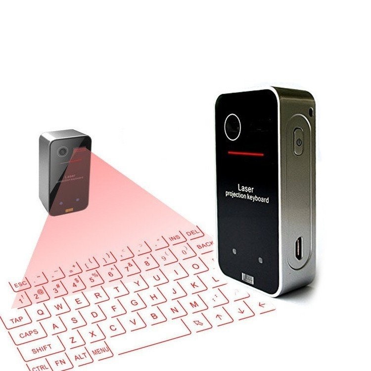 Bluetooth Virtual Projector Keyboard Wireless Laser Keyboard Touch ...
