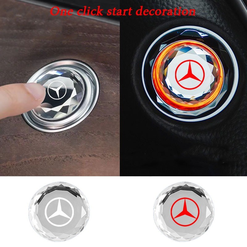 Mercedes Benz Car one click start button, ignition switch protection ...