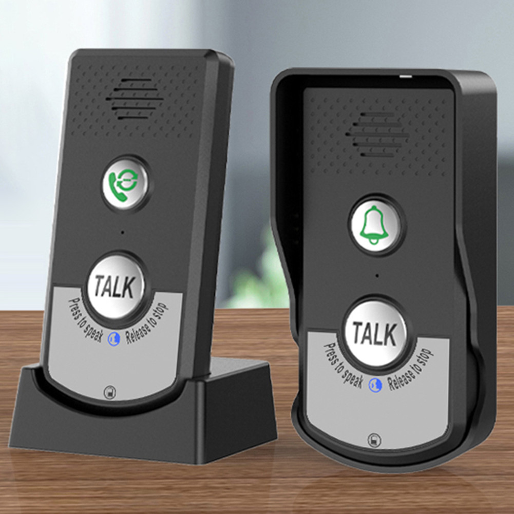 2 Way Voice Intercom ABS Wireless Intercomunicador Wireless Voice ...
