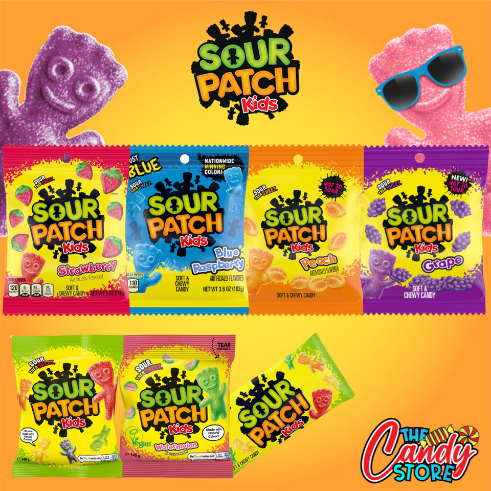 Sour Patch Kids Assortments (6+ different variations) | Shopee Singapore