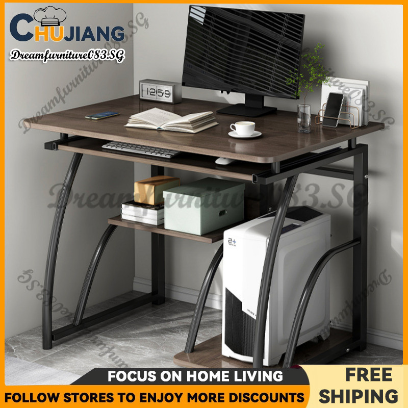 Computer Desktop home Bookshelf Desk Organiser Computer Table Standing ...