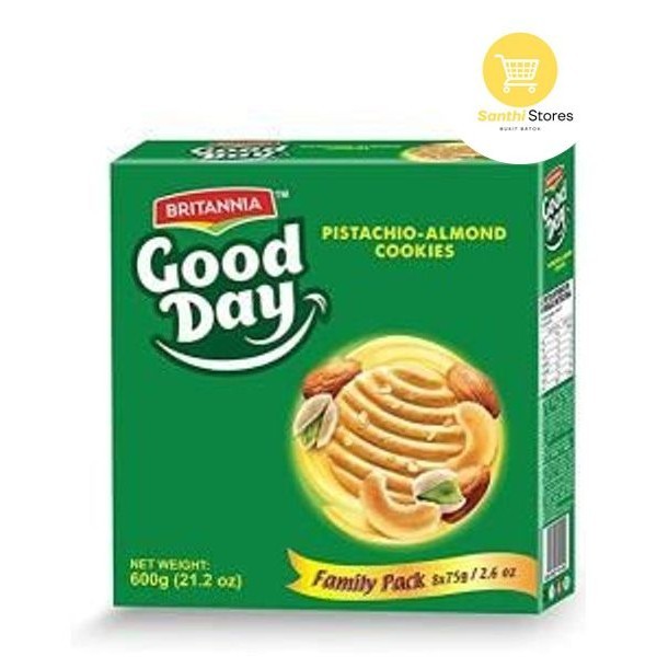 Britannia Good Day Cookies Almond 600g | Shopee Singapore