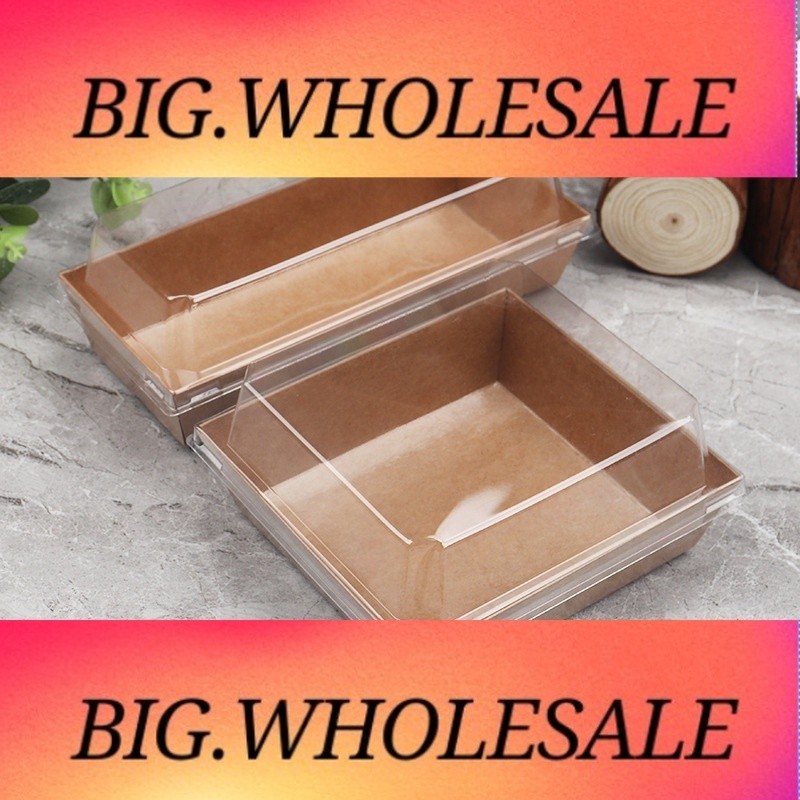 [Premium] Kraft/White Paper Square and Rectangular Cake Box with ...