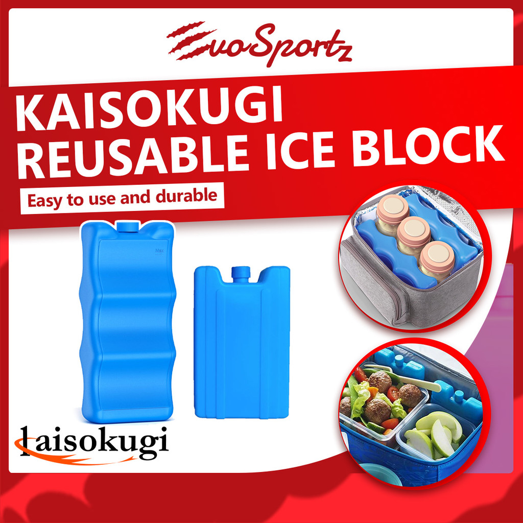 Kaisokugi Reusable Ice Block | Cooler Box Ice Pack Plastic Box | Cold ...