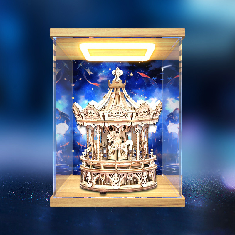 Transparent Transparent Display Box Suitable for ROKR Ruoke Machinery ...