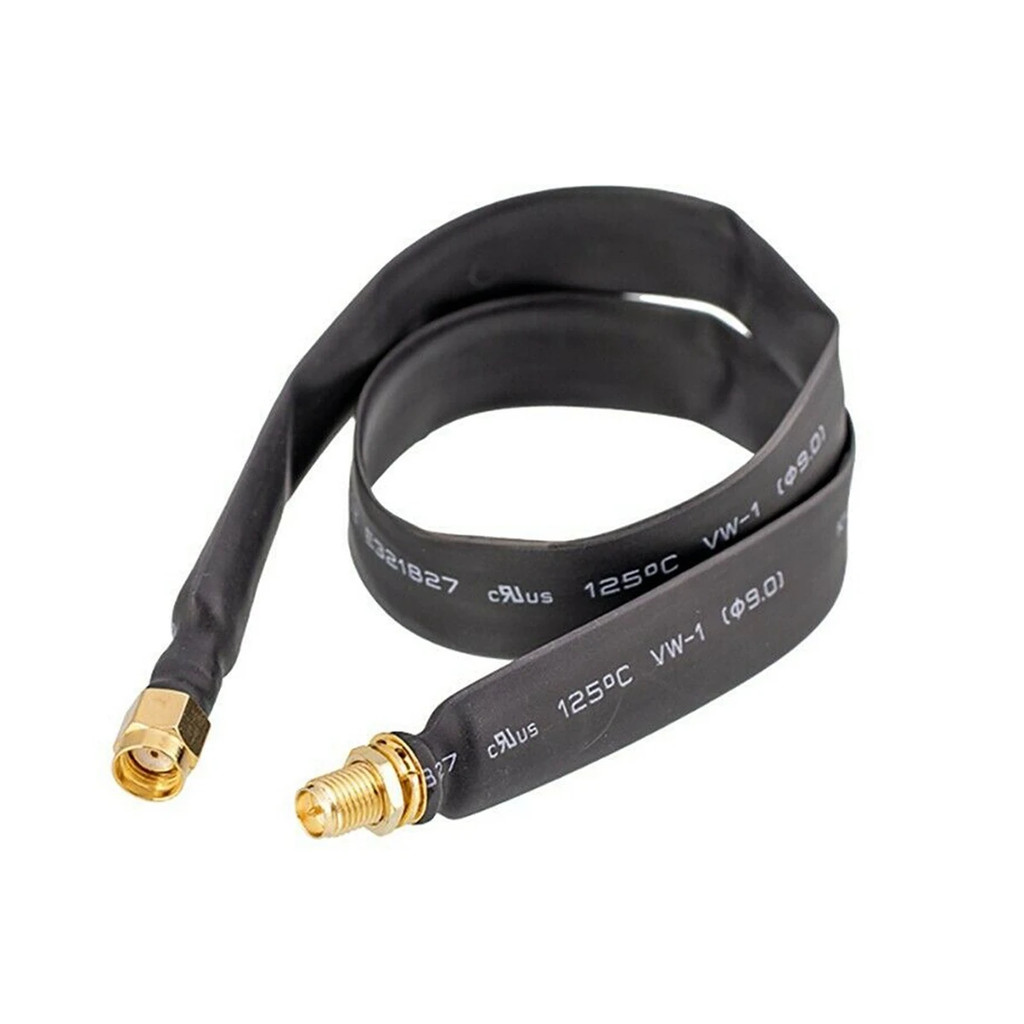 Flat Window/Door Pass Through RF Coaxial Cable Feed Thru RP-SMA Male TO ...