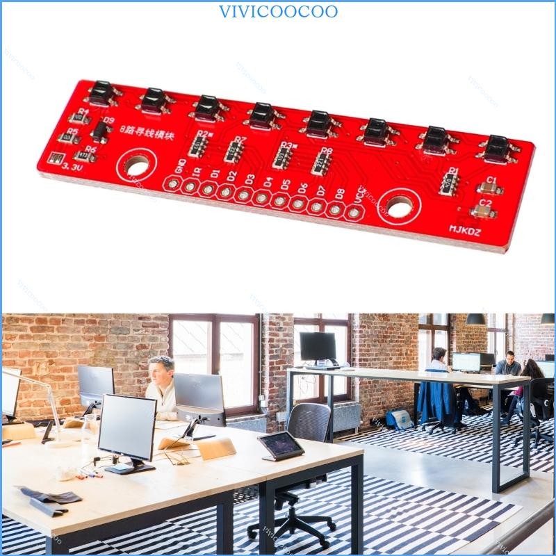 VIVI 8 Channel IR Tracking Module Infrared Detection Sensor Module DIY ...