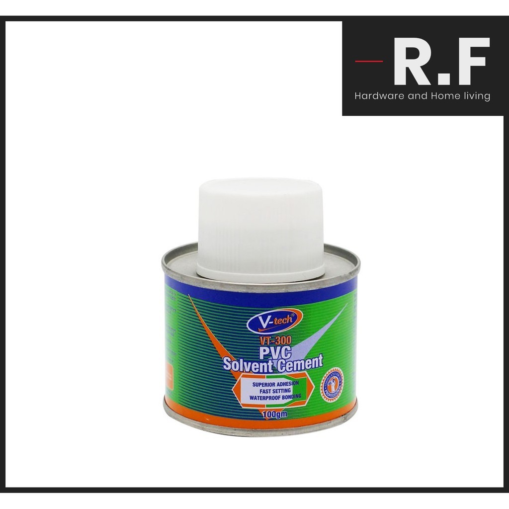 V-Tech VT300 Solvent Cement Gum PVC Pipe Glue 100g 500g | Shopee Singapore
