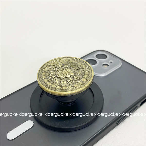 popsocket magsafe popsocket Retro Tarot Lucky Coin Niche is suitable ...