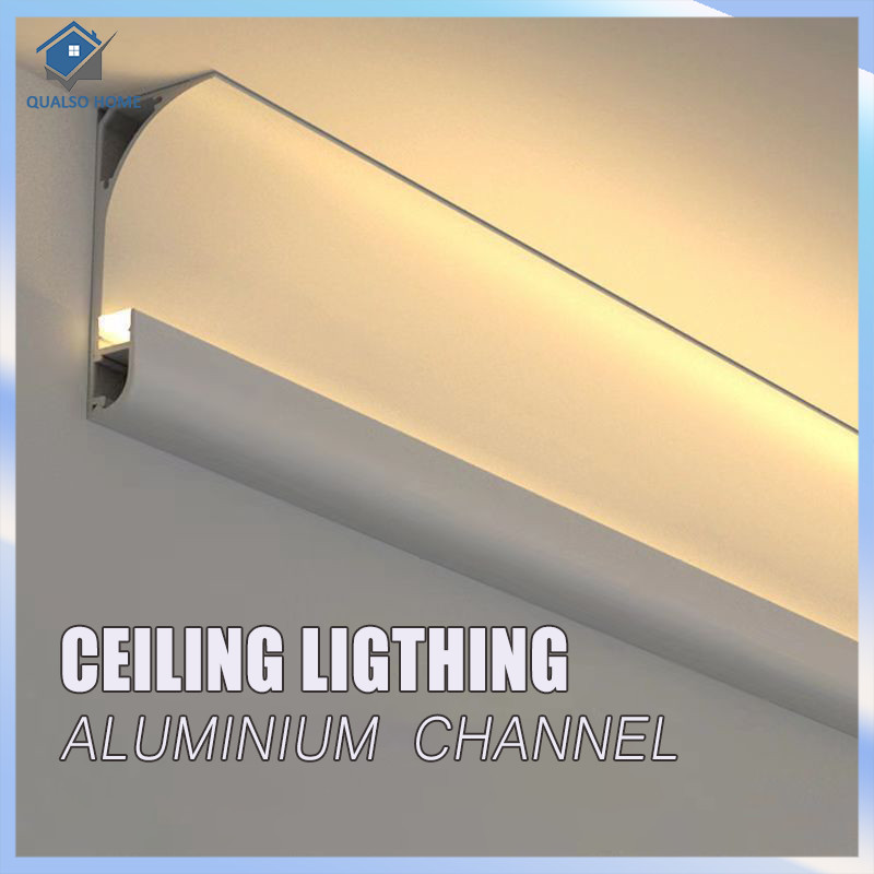 LED light Ceiling Lamp Living Room Luminous Crown Moulding Strip Lights ...