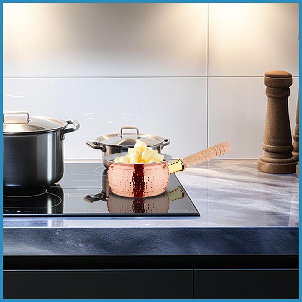Butter Warmer Pot Butter Melting Pan Nonstick Saucepan Heating Pot ...
